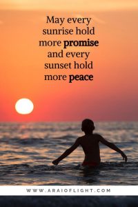 100+ Perfect Short Sunset Quotes in 2025 | A RAI OF LIGHT