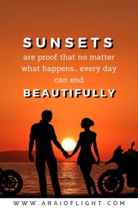 100+ Romantic Sunset Love Quotes ️ for Every Sunset Lover | A RAI OF LIGHT
